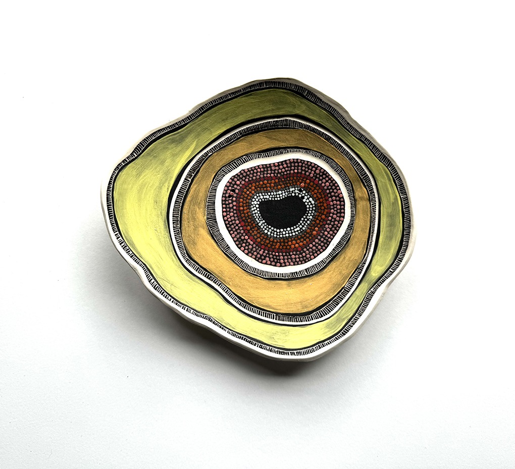 2109 Well Drained Sandy Country Sacred Site - Penny Evans Art